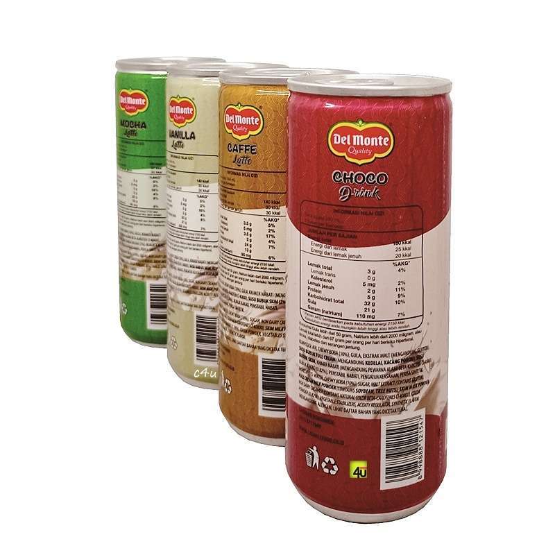 Jual Minuman Segar Delmonte - Del Monte - Delicious Boba Drink - 240 Ml ...