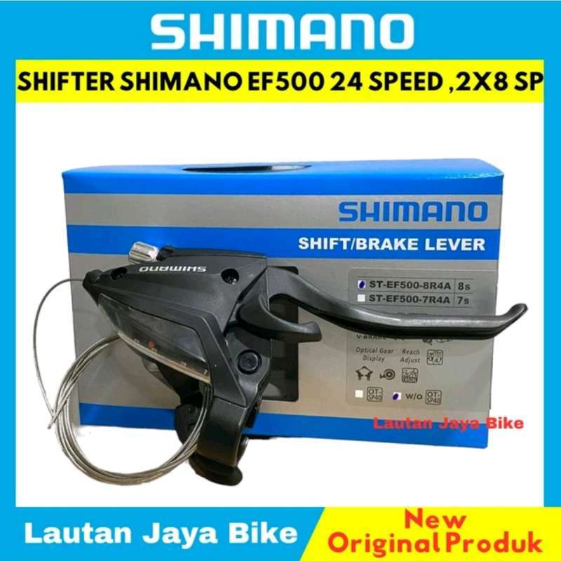 Jual Shifter Sepeda Gunung Shimano Ef500 24 Speed 3x8 Sp Di Seller Lautan Jaya Bike Official ...