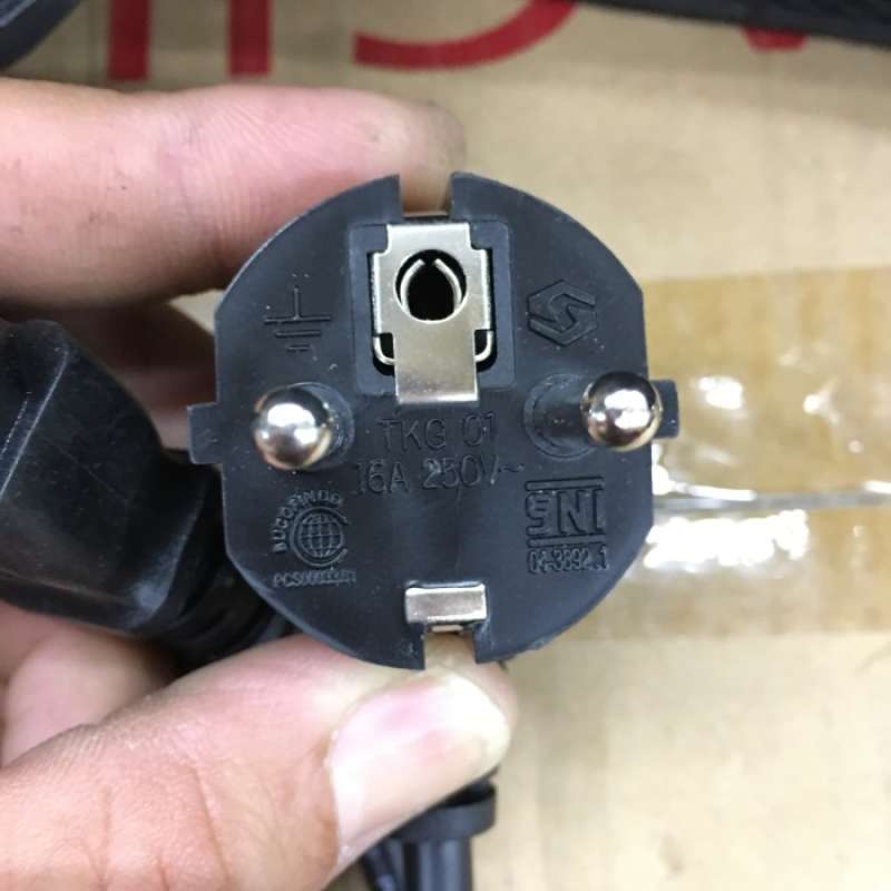 Jual Kabel Power Cord 16a 250v 300v/500v 3x 0,75mm 1,5m Di Seller ...