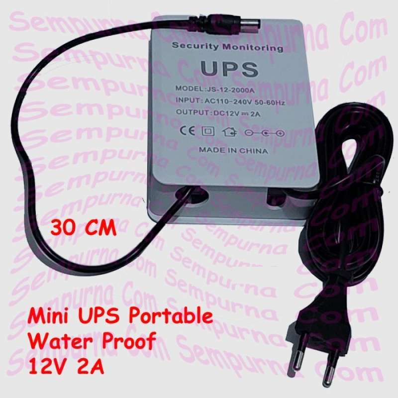 Jual Smart Mini Ups Indoor Outdoor Wifi Modem Router Cctv Kamera 12v 5v ...