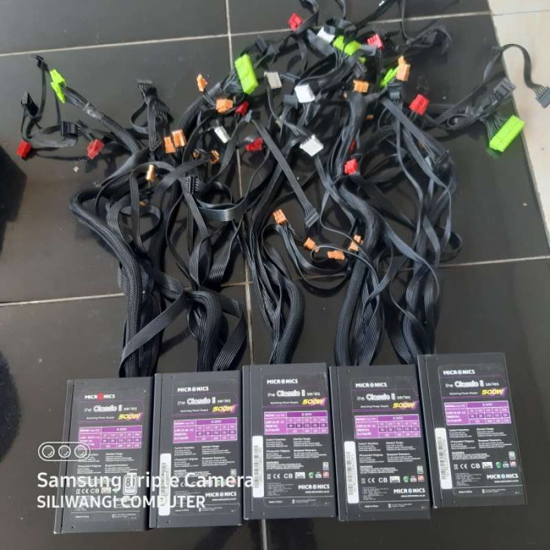 Jual Psu Power Supply 500 - 600watt 80plus - Hitam Di Seller Velvet ...