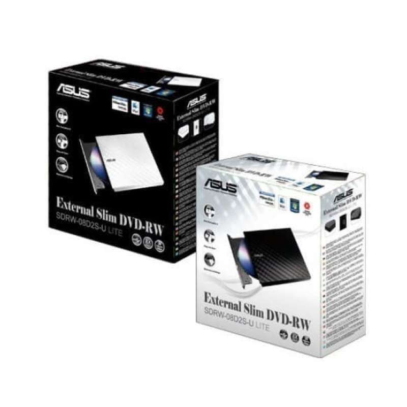 Jual Portable Asus External Slim Dvd Optical Drive Sd Rw 08d2s-u Lite ...