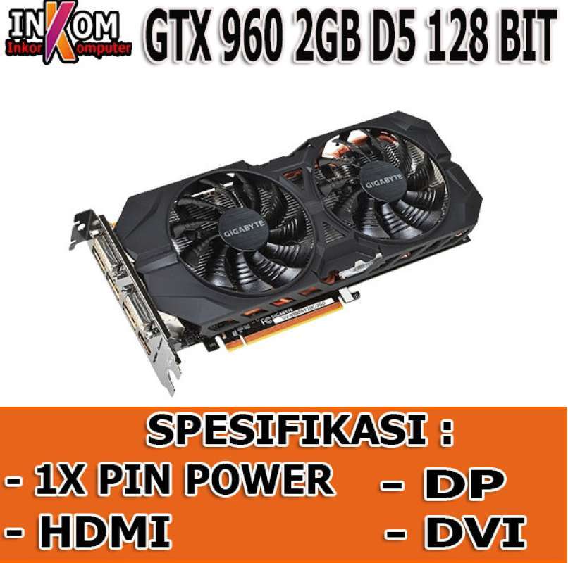 Jual Vga Geforce Gtx 960 2gb Gddr5 Di Seller Velvet Store - Cengkareng Timur, Kota Jakarta Barat ...