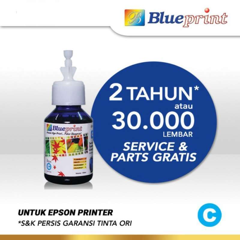 Promo Tinta Epson Blueprint 664 Refill For Printer Epson L Series L120 ...