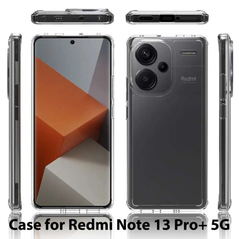 Jual Redmi Note 13 Pro 5g/pro+ 5g/4g Fuze Hybrid Crystal Clear Acrylic ...