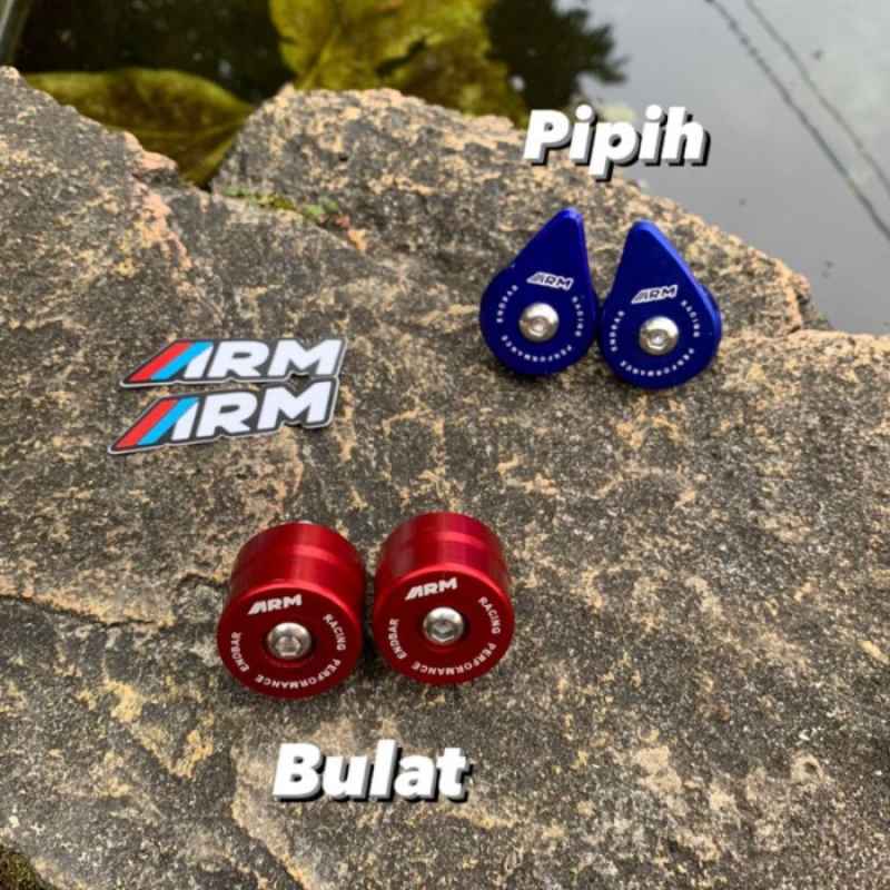 Promo Jalu Stang End Bar Asli Cnc Merek Arm Universal Matic - Hitam ...