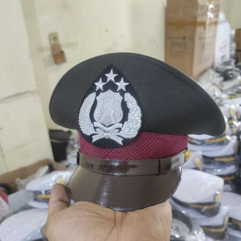 Jual Topi Pet Polisi Bintara Coklat Pdu Pdh Utama Jaya Ciputat - 60 Di Seller Velvet Store ...