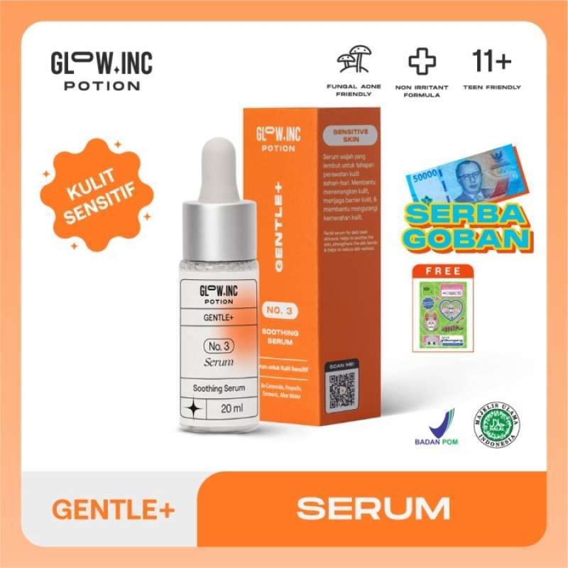 Jual Glowinc Potion Gentle+ Soothing Serum 20ml Di Seller Toko Ihsan ...
