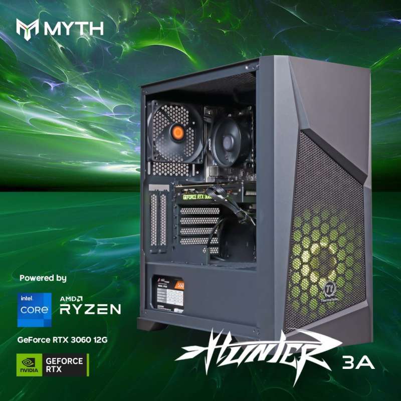 Jual Pc Rakitan Gaming Myth Hunter 3a Geforce Rtx 3060 - Amd Ryzen 5 ...