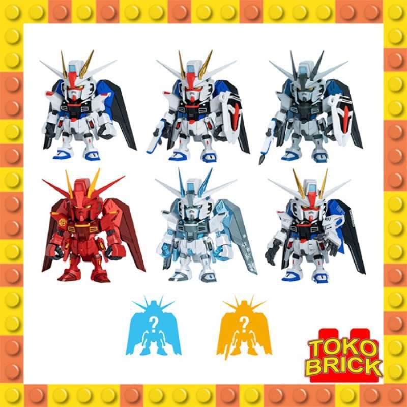 Jual Qmsv Mini Freedom Gundam Series Blind Box Di Seller Kingyo ...