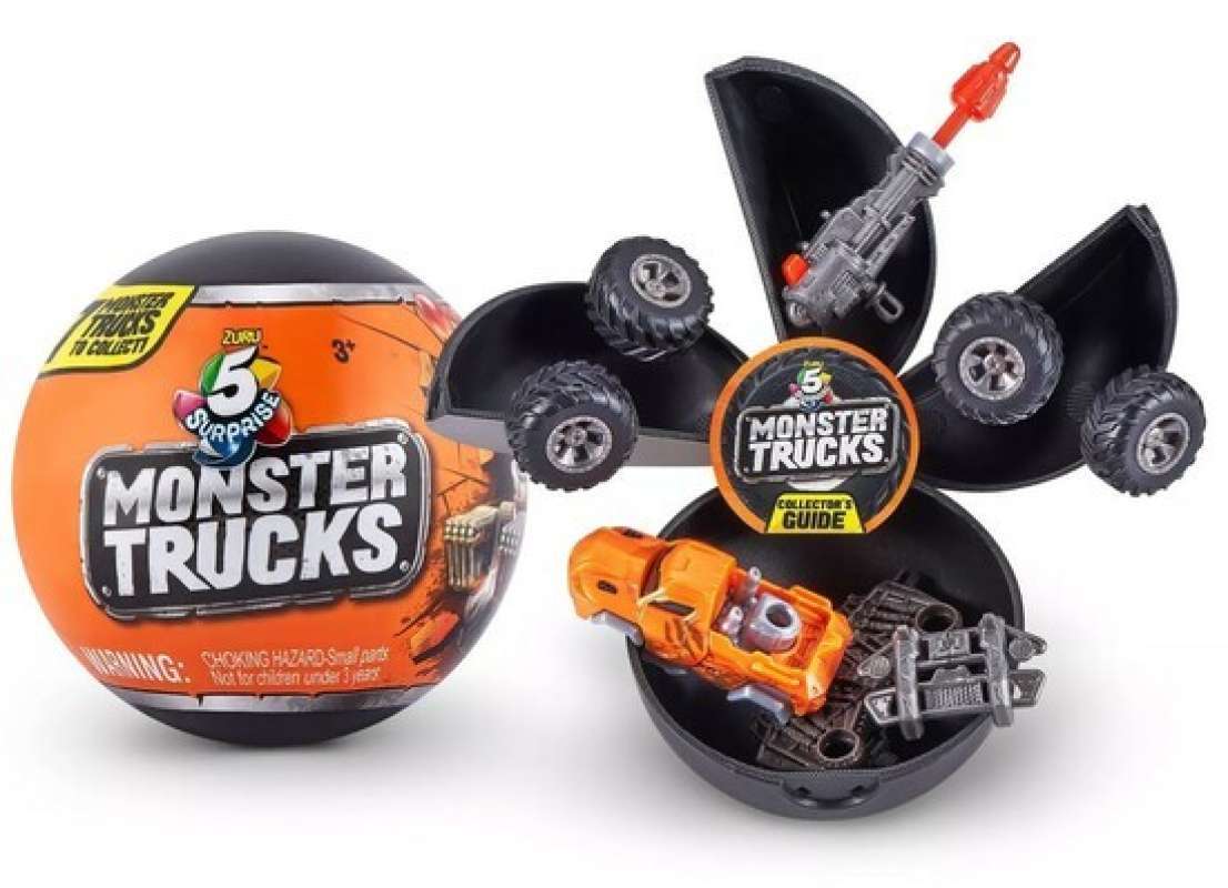 Jual Zuru 5 Surprise Toys Mini Brands,monster Trucks,dino Strike - Dino ...