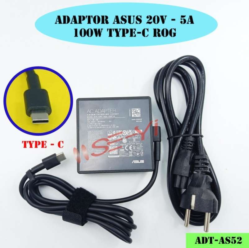 Promo 100% Produk Ori Adaptor Charger Asus Rog Flow X16 Gv601rm Gv601 ...