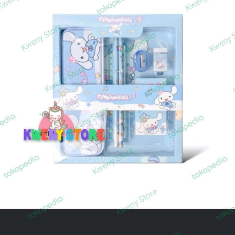 Jual Kotak Pensil Kuromi Set Alat Tulis Set Cinnamoroll Melody - Ungu Di Seller Kingyo ...