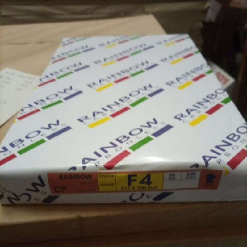 Jual Kertas Nota / Ncr Rainbow Carbonless F4 Bottom Di Seller Velvet ...