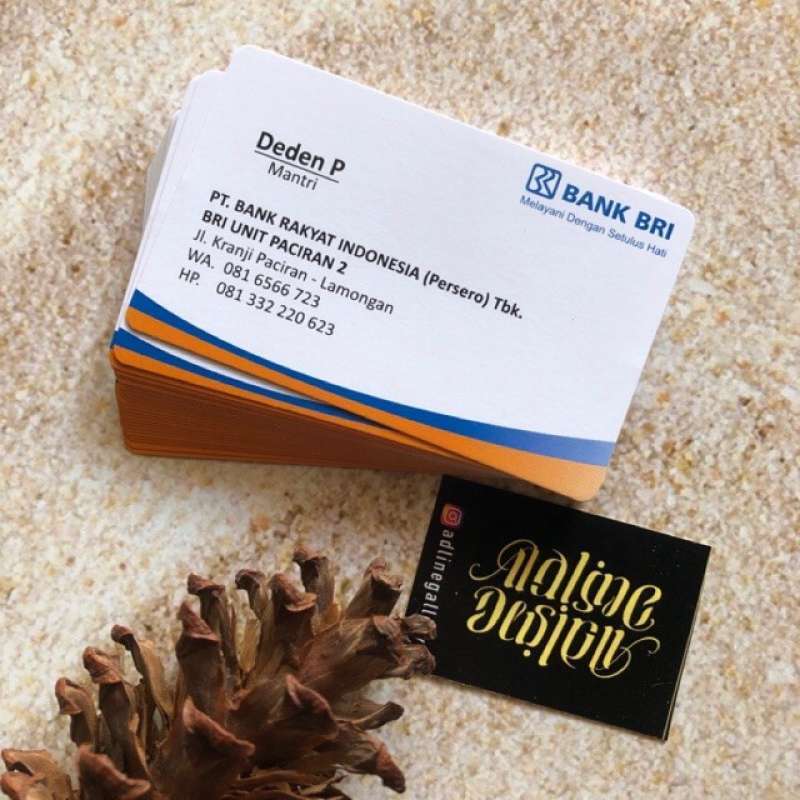 Jual Kartu Nama Bank Bri Bca Panin Cimb Niaga Mandiri Btpn Adira Fif Wom Di Seller Velvet Store ...