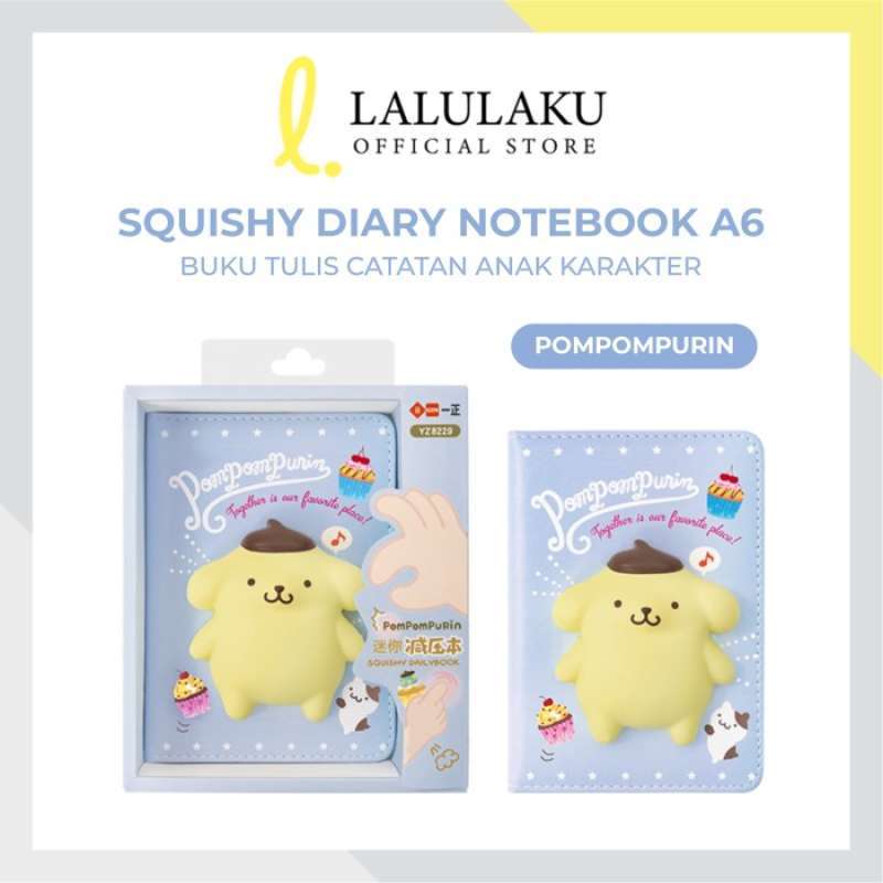 Jual Buku Diary Melody Cinamonroll Hello Kitty 3d Squishy Book Notebook ...