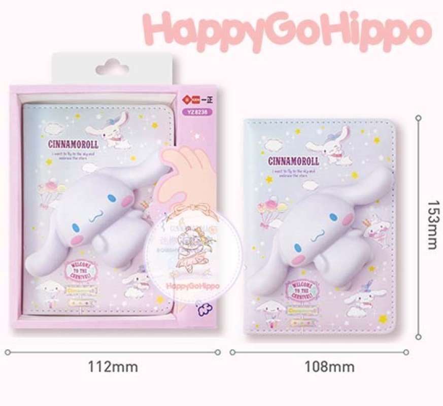 Jual Buku Agenda Sanrio Squish Super Lucu/ Cinnamoroll/ Buku ...