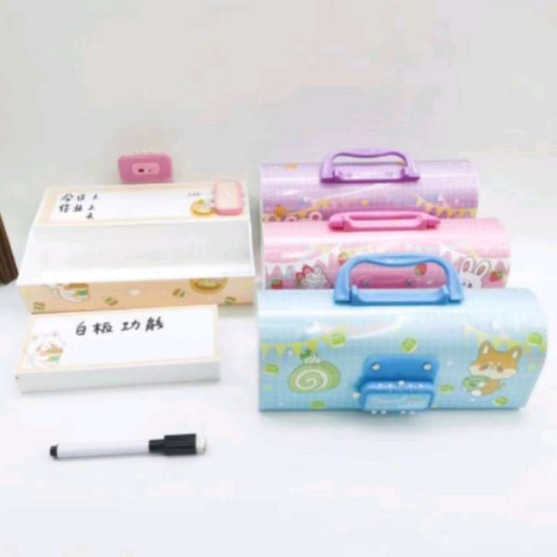 Jual Tempat Pensil Kode Pin Tingkat Doll, Animal+ Whiteboard/ Kotak ...