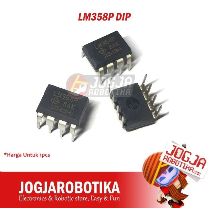 Jual Lm358p Lm358n Lm358 Lm 358 Dip8 Dual Operational Amplifier Ic Dip Di Seller Have-id ...