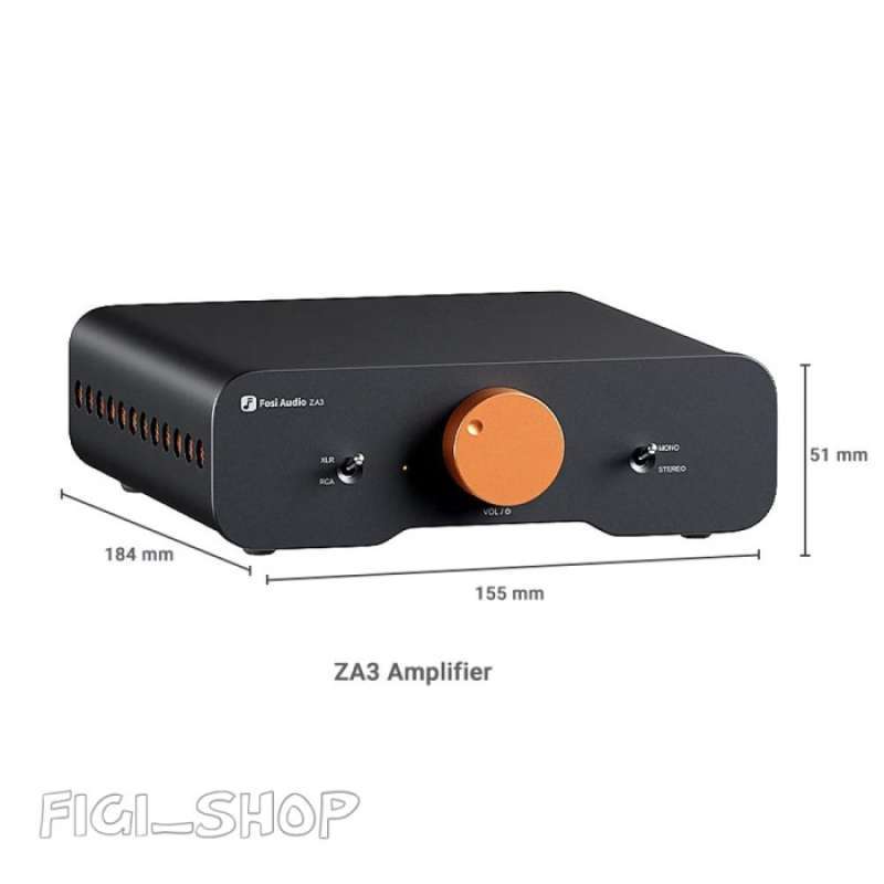 Jual Power Amplifier Fosi Za3 180w X2 Audio Hi-fi Xlr Rca Ti Tpa3255 ...