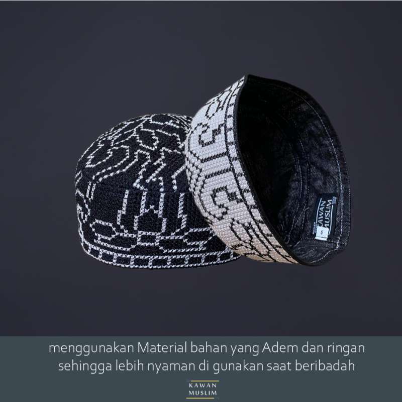 Jual Kawan Muslim - Peci Kopyah Solat Pria Dewasa Model Pakistan Full ...