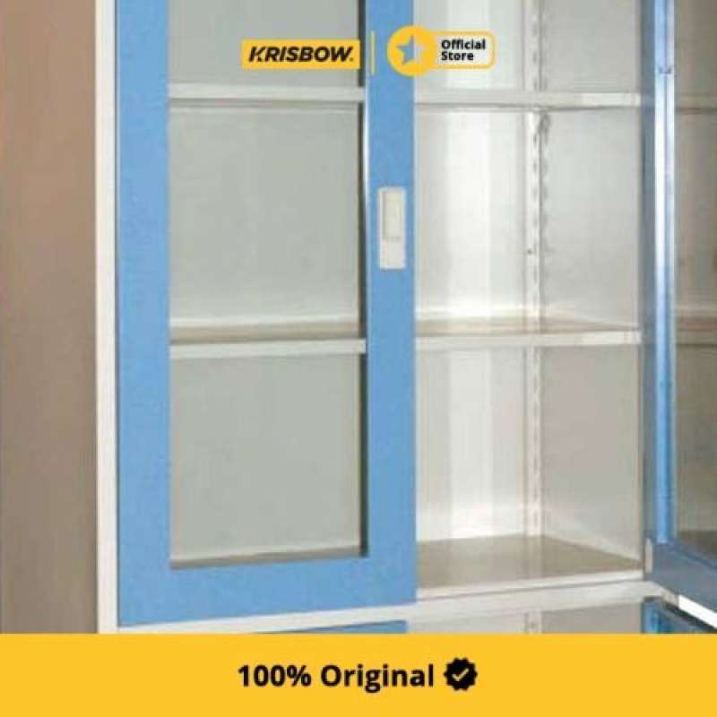 Jual Krisbow File Cabinet Lemari Kantor 4 Pintu - Biru Di Seller Kingyo ...
