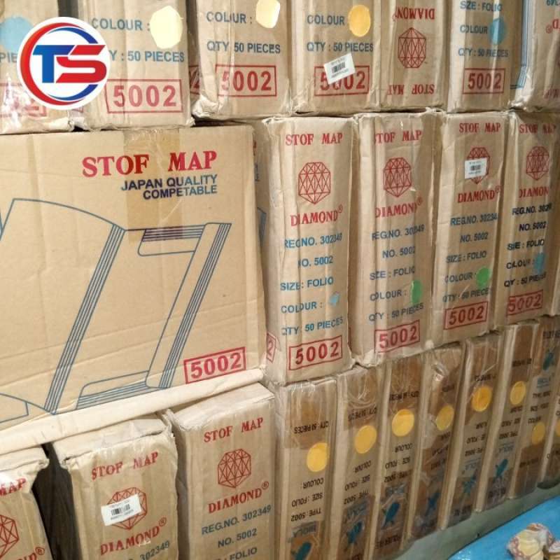 Jual Stop Map 5002 Folio Satu Dus Isi 50 Lembar Biola /kabita /diamond ...