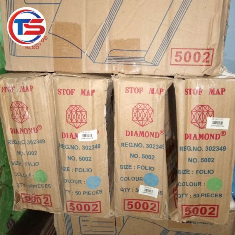 Jual Stop Map 5002 Folio Satu Dus Isi 50 Lembar Biola /kabita /diamond ...