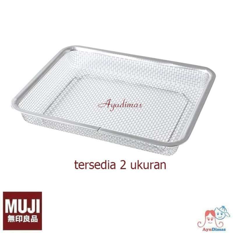 Promo Muji - Stainless Steel Mesh Tray - Saringan / Tirisan Terbaik ...