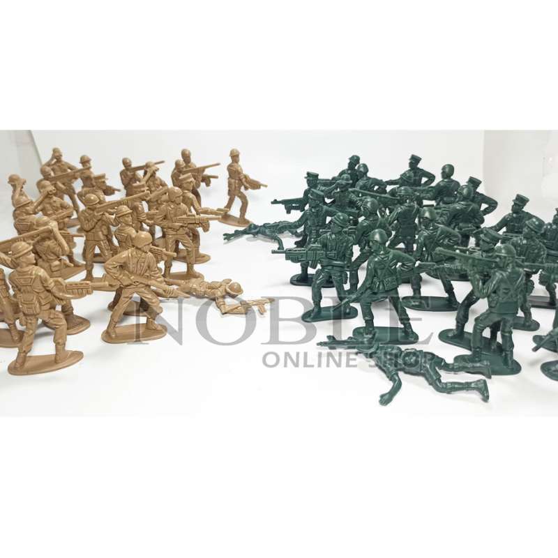 Jual Tentara Soldier Combat Army Miniatur Figure Mainan Motorik Imajinasi Militer Perang Tembak ...