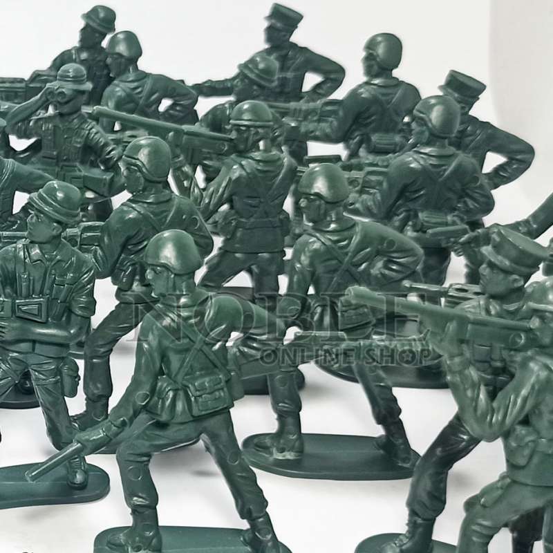 Jual Tentara Soldier Combat Army Miniatur Figure Mainan Motorik Imajinasi Militer Perang Tembak ...