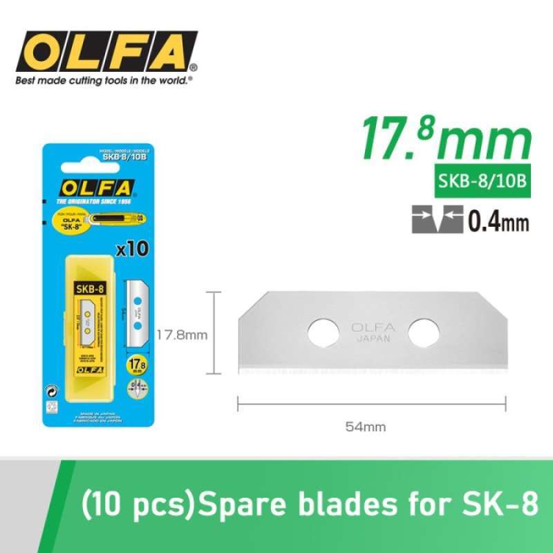 Jual Pisau Cutter Sk-8 Olfa Automatic Self-retracting Safety Knife - Refillsaja Di Seller Kingyo ...