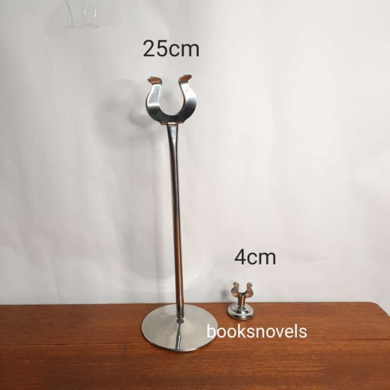 Jual Table Number Stand Clip Holder Tiang Penjepit Nomor Meja 15 20 ...