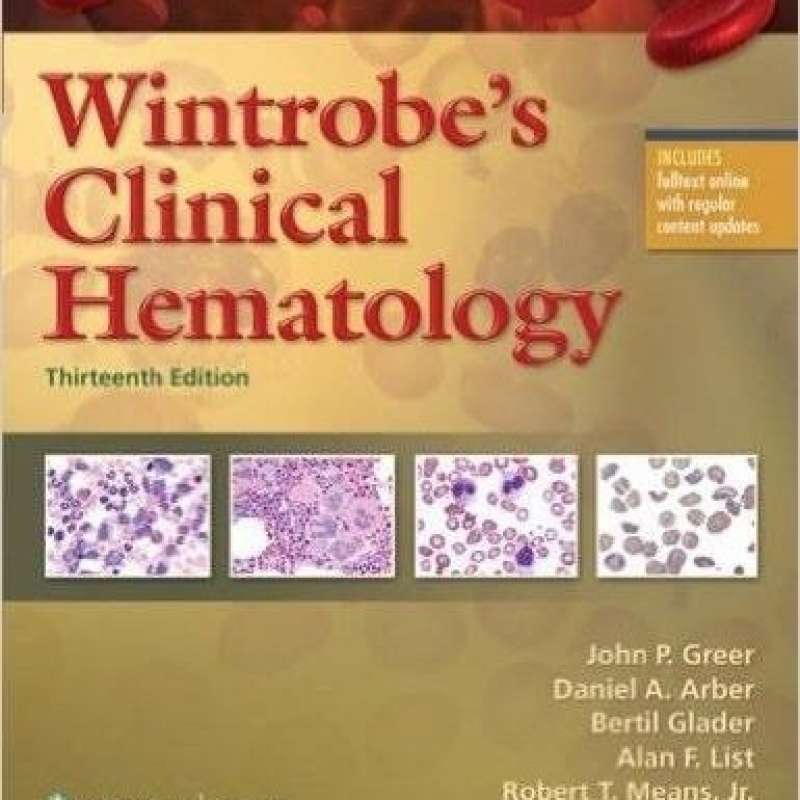 Promo Buku Kedokteran Wintrobe Clinical Hematology 13e Diskon 23% Di ...