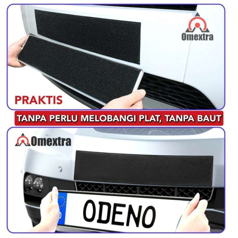 Jual Frameless Dudukan Plat Nomor Tempel Kreketan Hq Frameless Plate ...