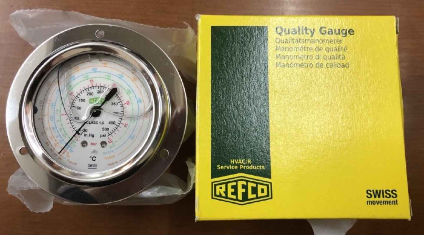 Promo Pressure Gauge Refco With Oil | Meteran Refco High Pressure Mr ...