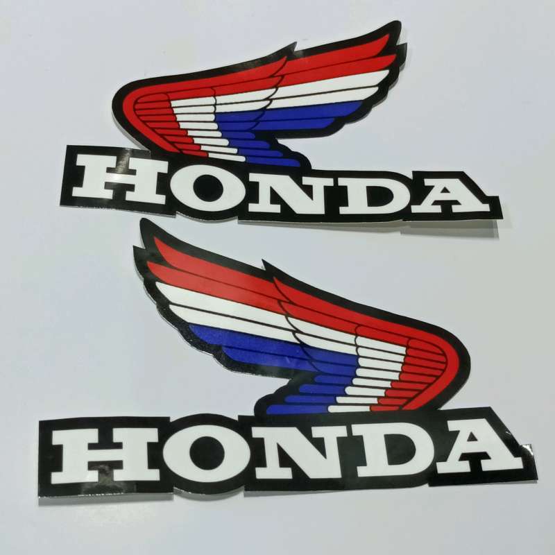 Jual Stiker Logo Honda Old Us Vintage Retro Classic Klasik Model Tangki ...