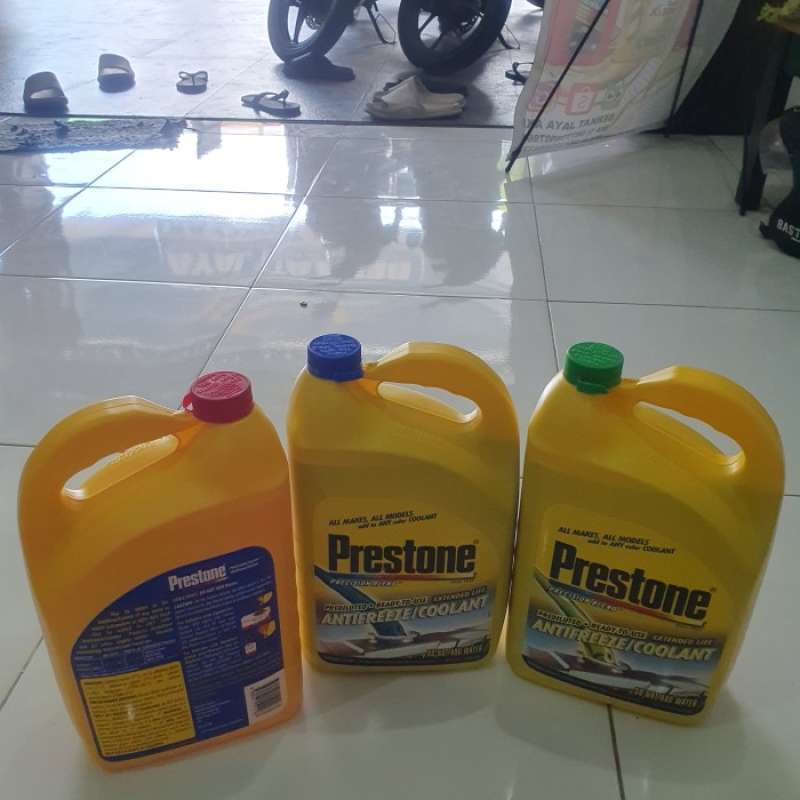 Jual Radiator Coolant Prestone Antifreeze 3.78 Liter Merah/hijau/biru ...