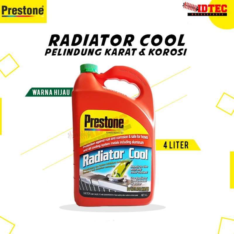 Jual Air Radiator Coolant Cool Prestone Green Hijau Merah Pink 4 Liter ...