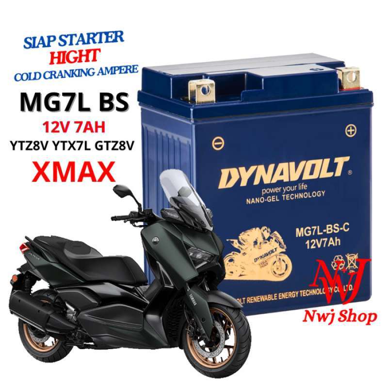 Jual Aki Kering Dynavolt Xmax Mt25 R25 Mg7l Ytz8v Gtz8v Ytx7l Mf Nano Gel Di Seller Tombstone ...