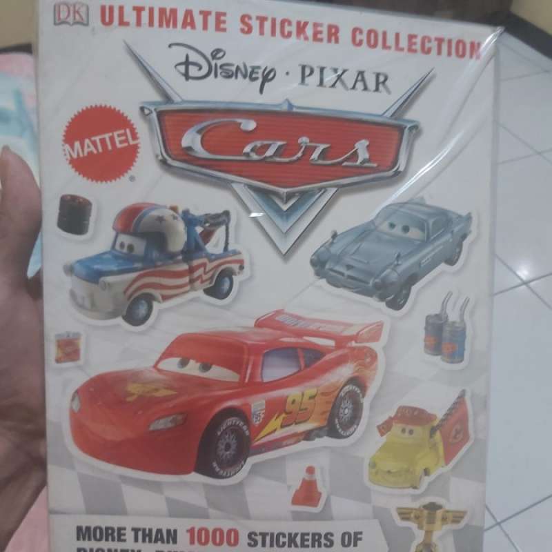 Promo Disney Pixar Mattel Cars Ultimate Sticker Collection Diskon 23% ...