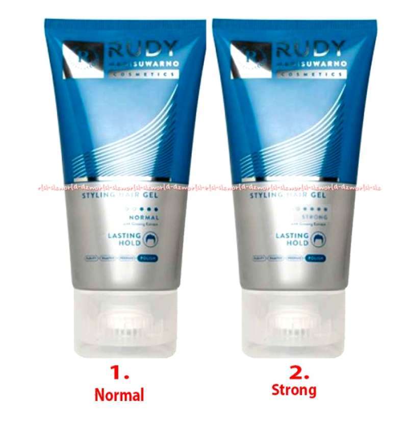 Jual Rudy Hadisuwarno Styling Gel Strong Look Wet Look Gel Rambut Pria ...