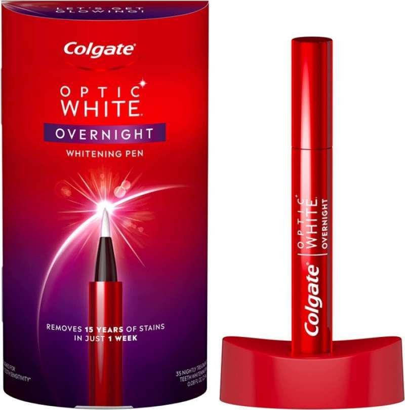 Jual Colgate Optic White Overnight Teeth Whitening & Stain Remover Pen ...