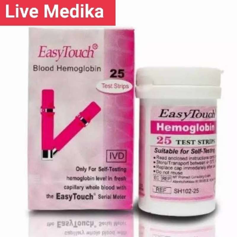 Promo Easytouch Hemoglobin / Hemoglobin Easytouch /strip Et Hb Blood ...