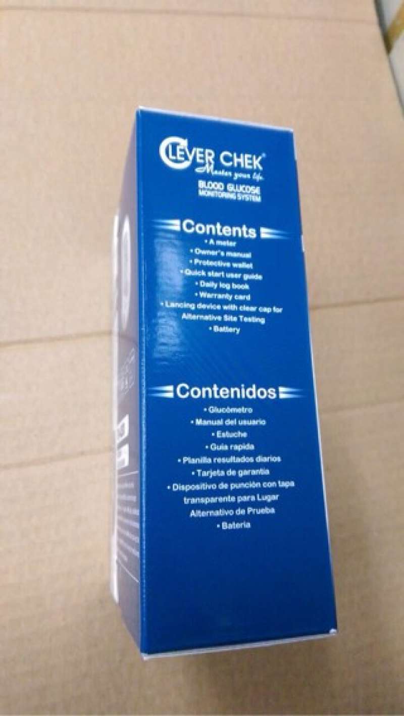 Promo Clever Chek Blood Glucose Monitng System Cek Gula Darah Box ...