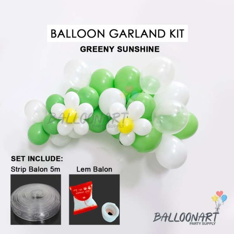 Jual Balloon Garland Diy Kit/balon Latex Ulang Tahun/balon Chain ...