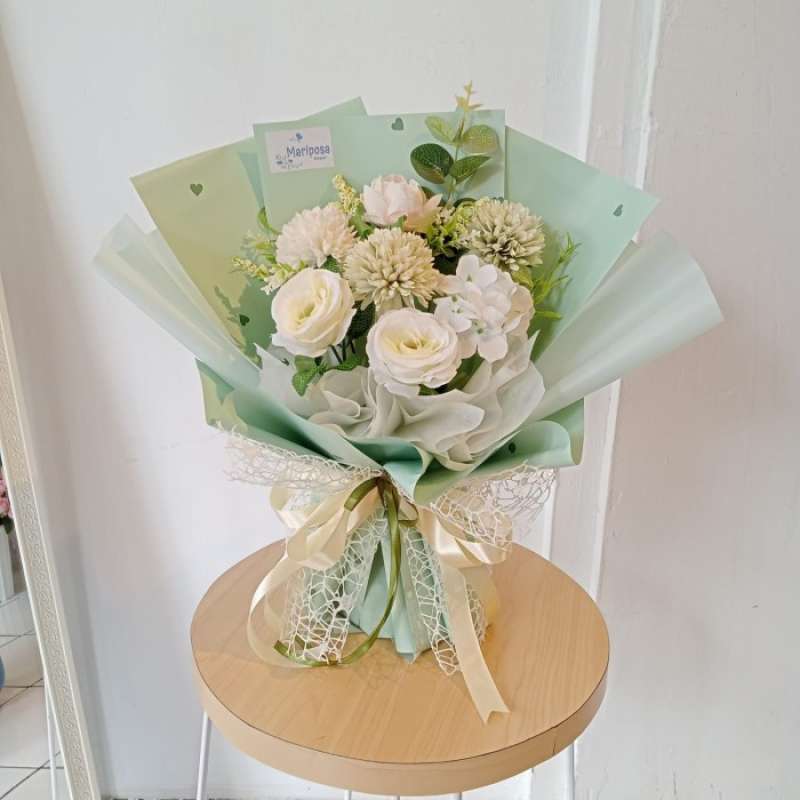 Jual Buket Bunga Artificial Flower Hydrangea Premium Custom Type Di ...