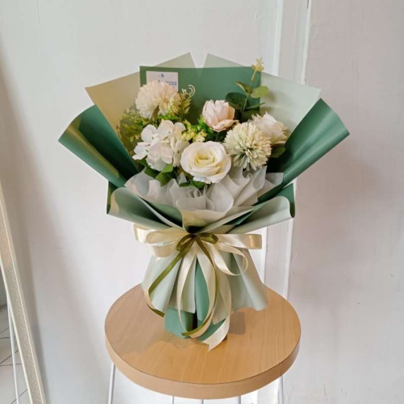 Jual Buket Bunga Artificial Flower Hydrangea Premium Custom Type Di ...