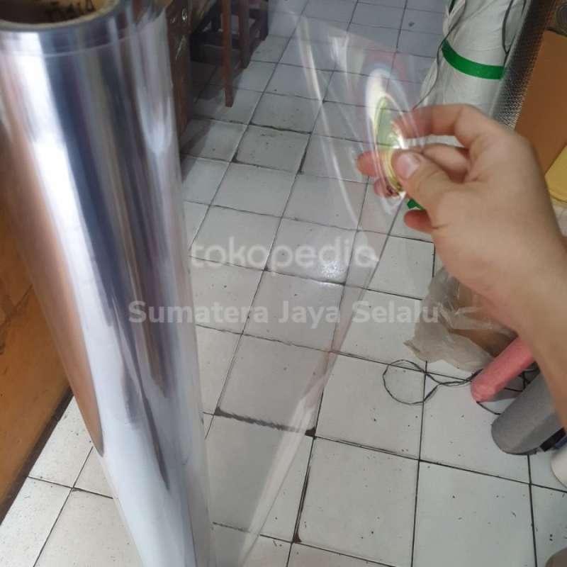 Jual Plastik Mika Kaku Rigid Bening Pvc Super Clear Lebar 1.4m Tebal - 0.40 Mili Di Seller ...