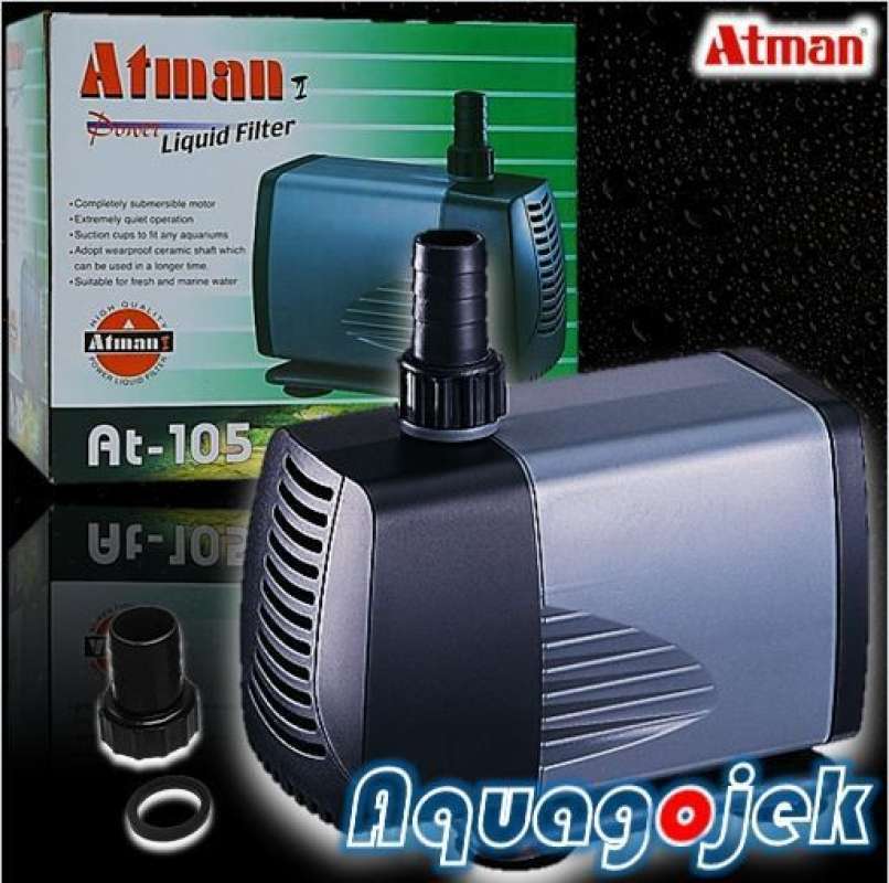 Promo Atman At105 Pompa Celup Aquarium/kolam Submersible Water Pump ...
